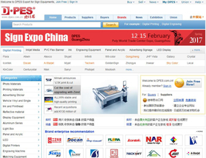 dpes.com.cn - DPES B2B for Sign Equipments - Trade B2B